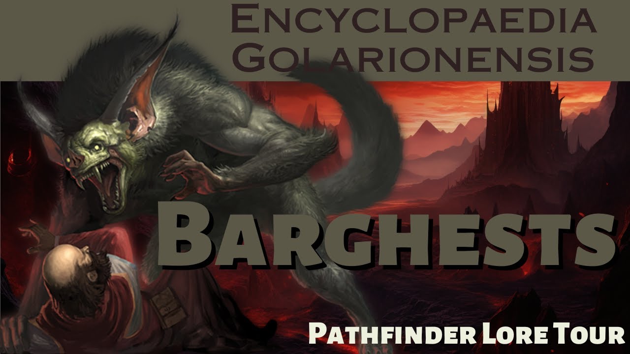 Barghests | Pathfinder Lore - YouTube