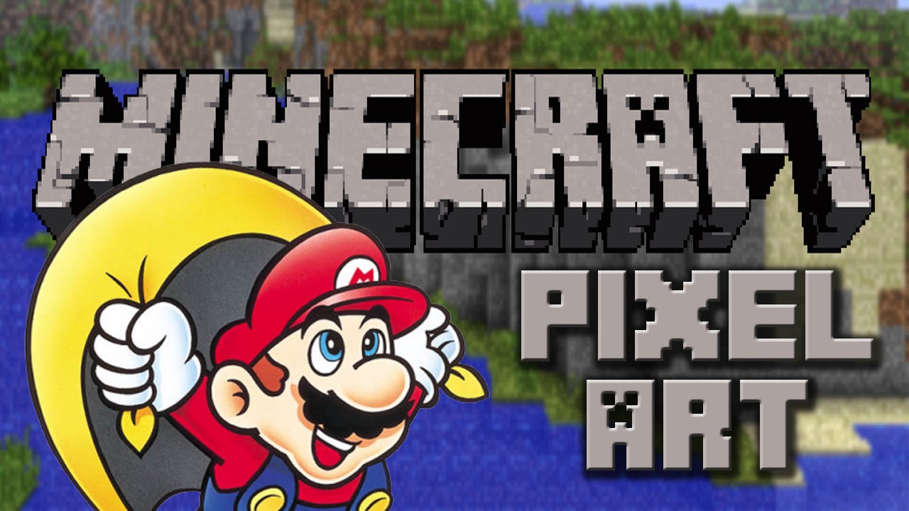 Mario World Pixel Art