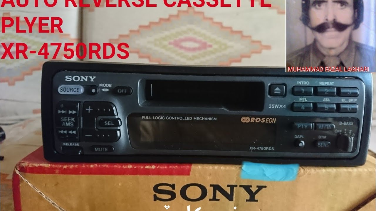 #sony xr-4750rds#auto reverse car tape # - YouTube