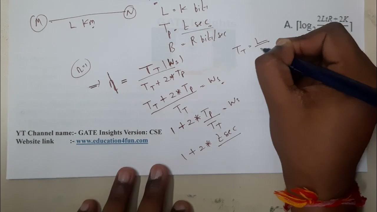 GATE CSE 2007 || Computer Networks || GATE Insights Version: CSE - YouTube