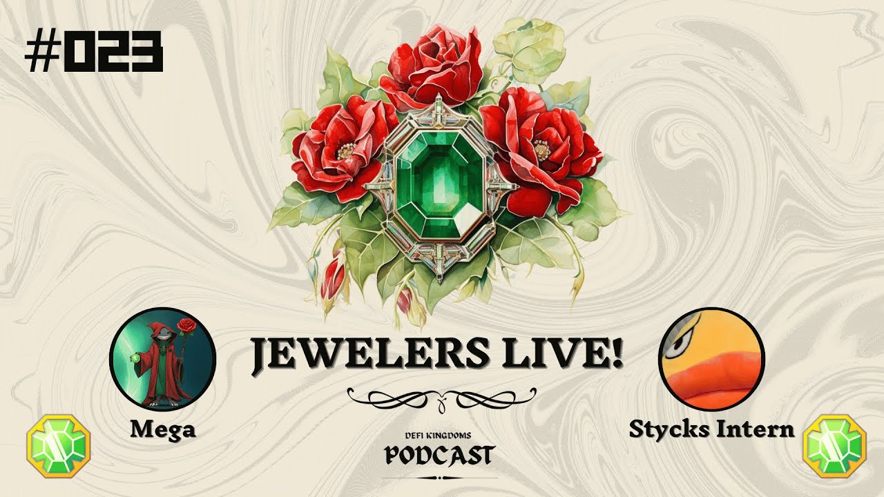 Jewelers Live! #023 - DefiKingdoms Gameplay w/ Stycks Intern! $JEWEL ...