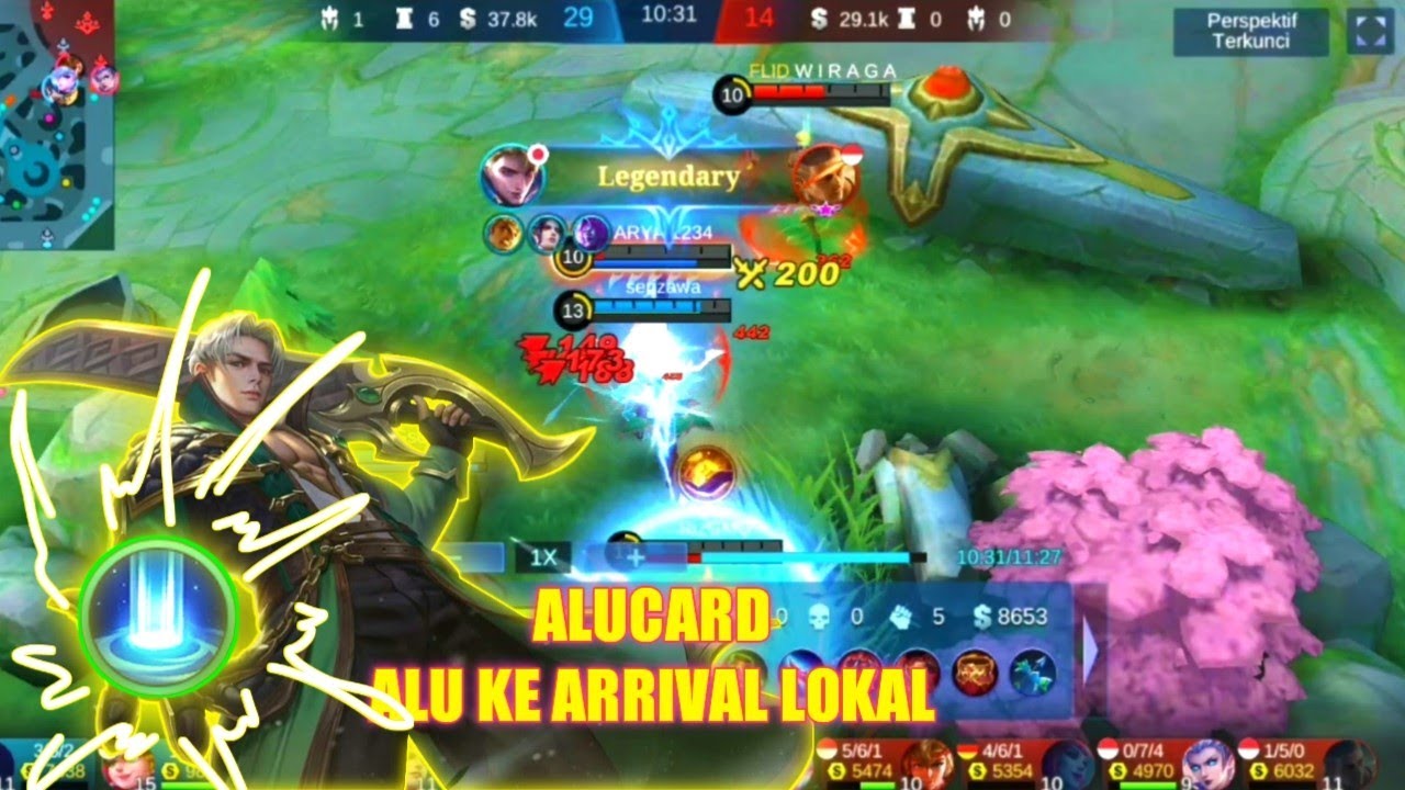 alucard skin lone hero alu ke Arrival lokal, mobile legends: bang bang ...