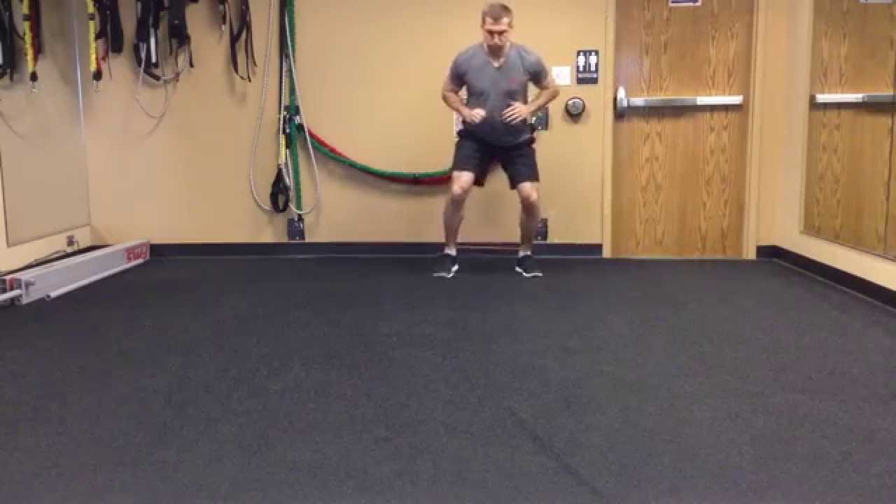 4-way Band Resisted Walking - YouTube