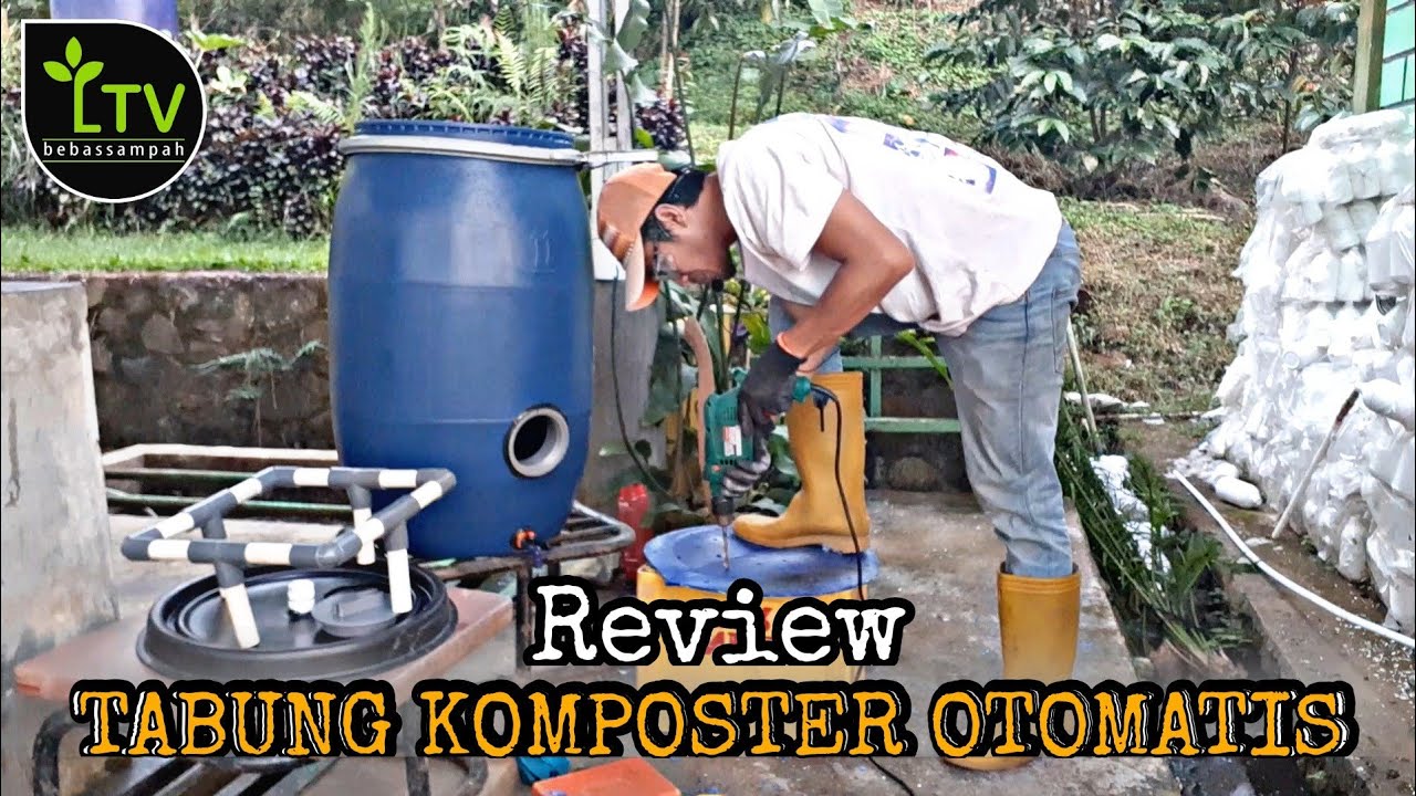 Review Tabung Komposter Otomatis - YouTube