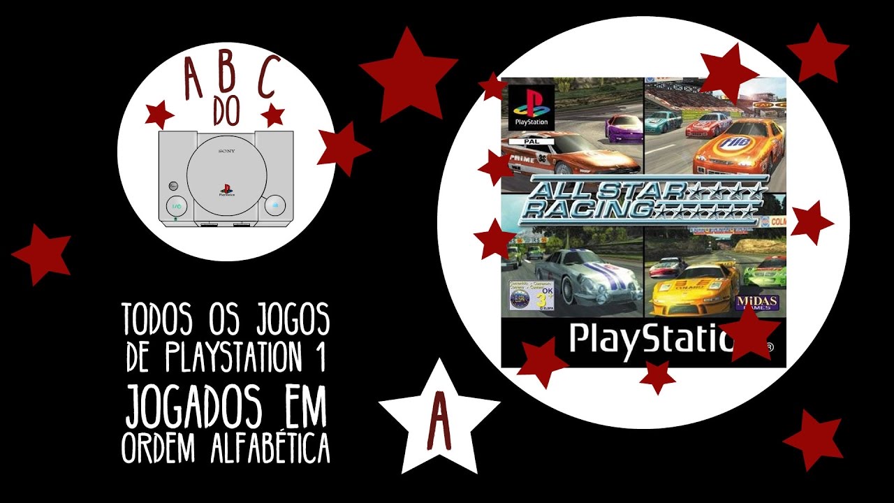 All Star Racing - Gameplay comentado em português [ABC do PS1] - YouTube