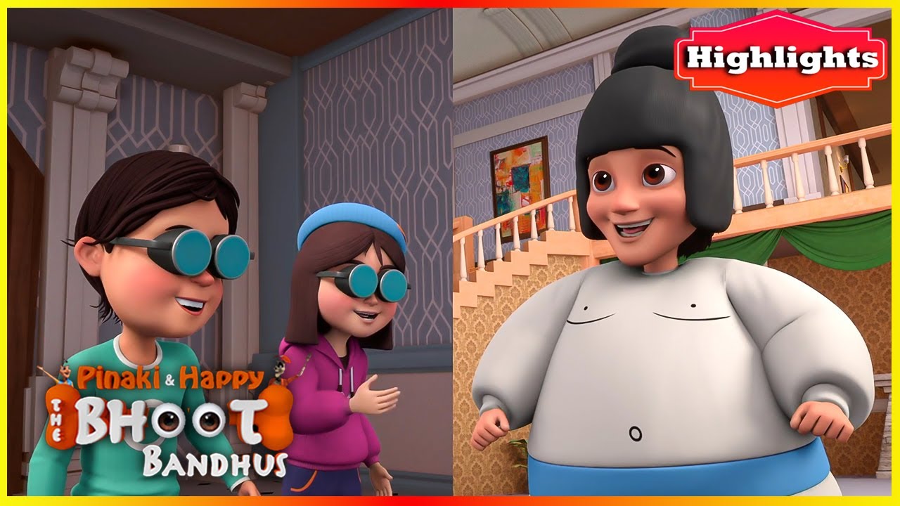 Pinaki And Happy - Bhoot Bandhus | Pinaki And Dadi Help Dimpy And ...