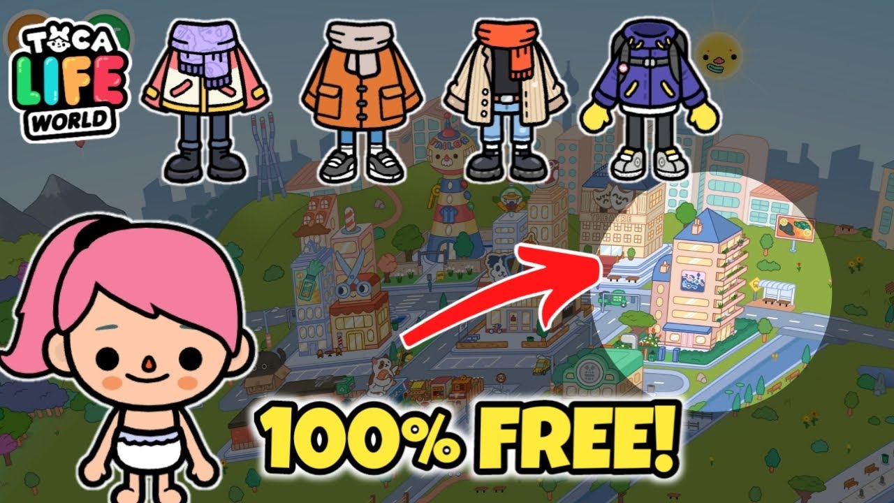 OMG THIS IS FREE! Toca Boca Secrets and Hacks - Toca Life World - YouTube