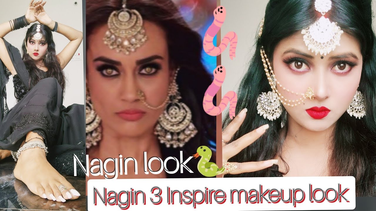 Nagin 3 serial Bela role inspire makeup look-1/Jyoti surbhi makeup look ...
