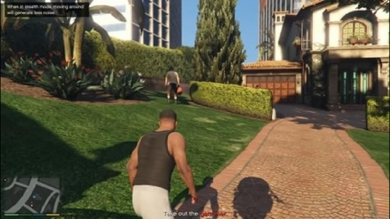 Grand Theft Auto V frankiln stol car from michael - YouTube