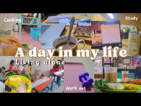 A day in my life 🇲🇨 : my first time living alone | Really productive ...