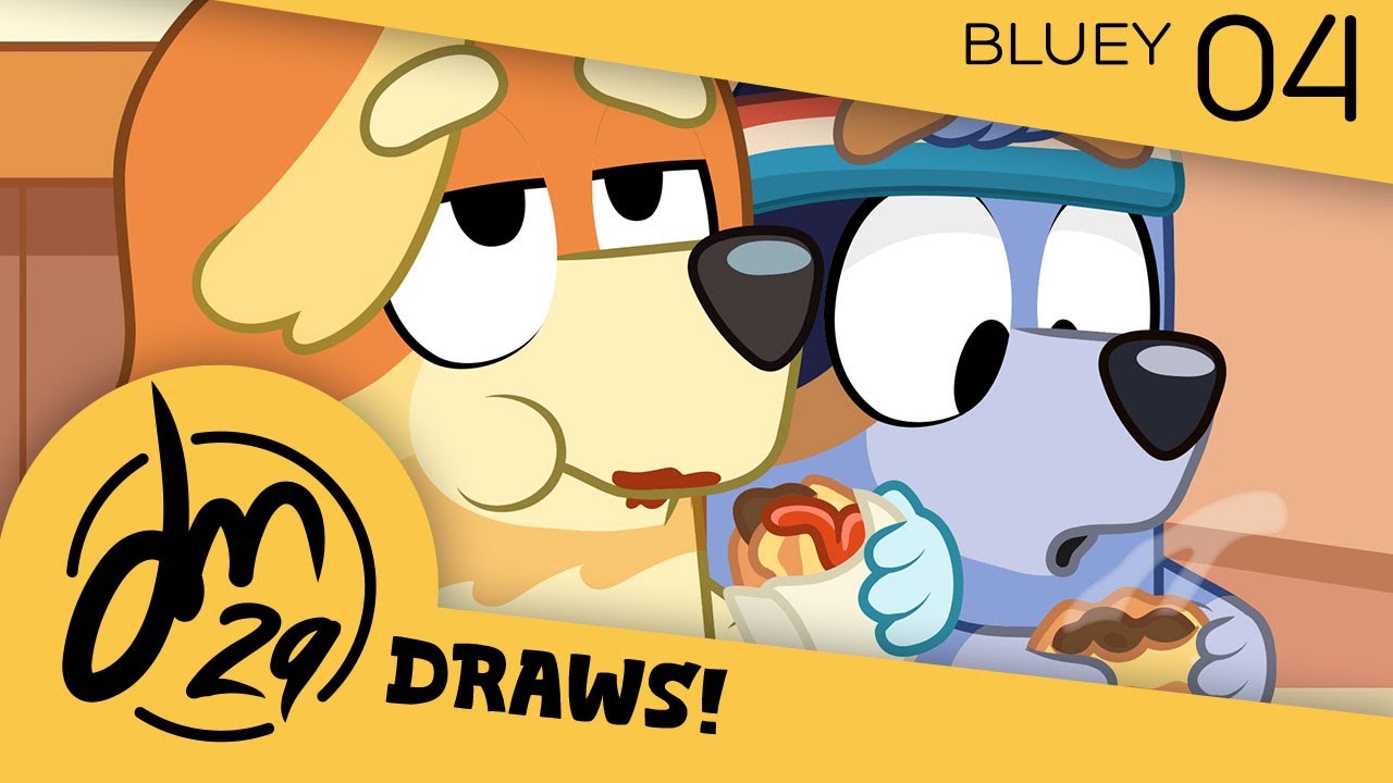 Back To A Time When He Was Cool (dm29Draws Bluey: No.04) - YouTube