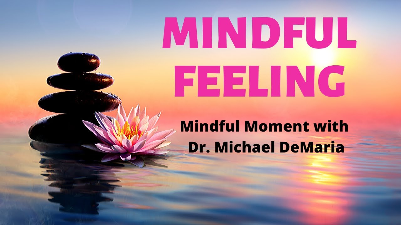 Mindful Moment with Michael - Episode 12 - Mindful Feeling - YouTube