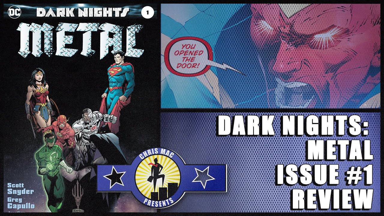 Dark Nights Metal 1 DC Comics 2017 Batman Review - YouTube