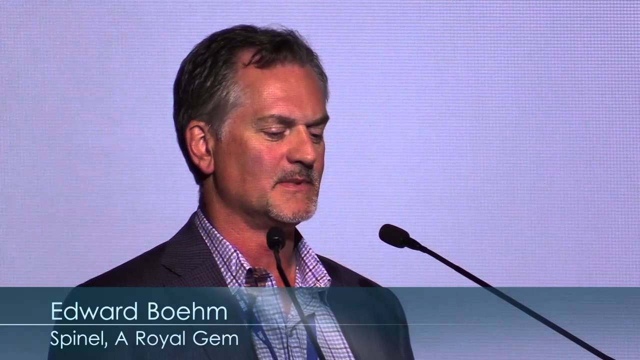 Edward Boehm - Spinel, A Royal Gem - YouTube