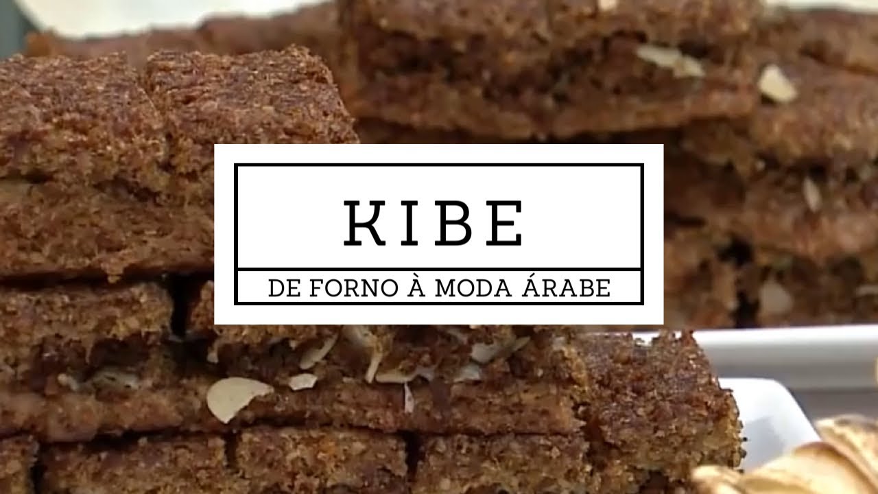 KIBE DE FORNO À MODA ÁRABE | Receita fácil - YouTube