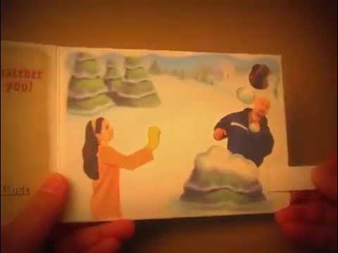 Snowball Fight Christmas Card - YouTube