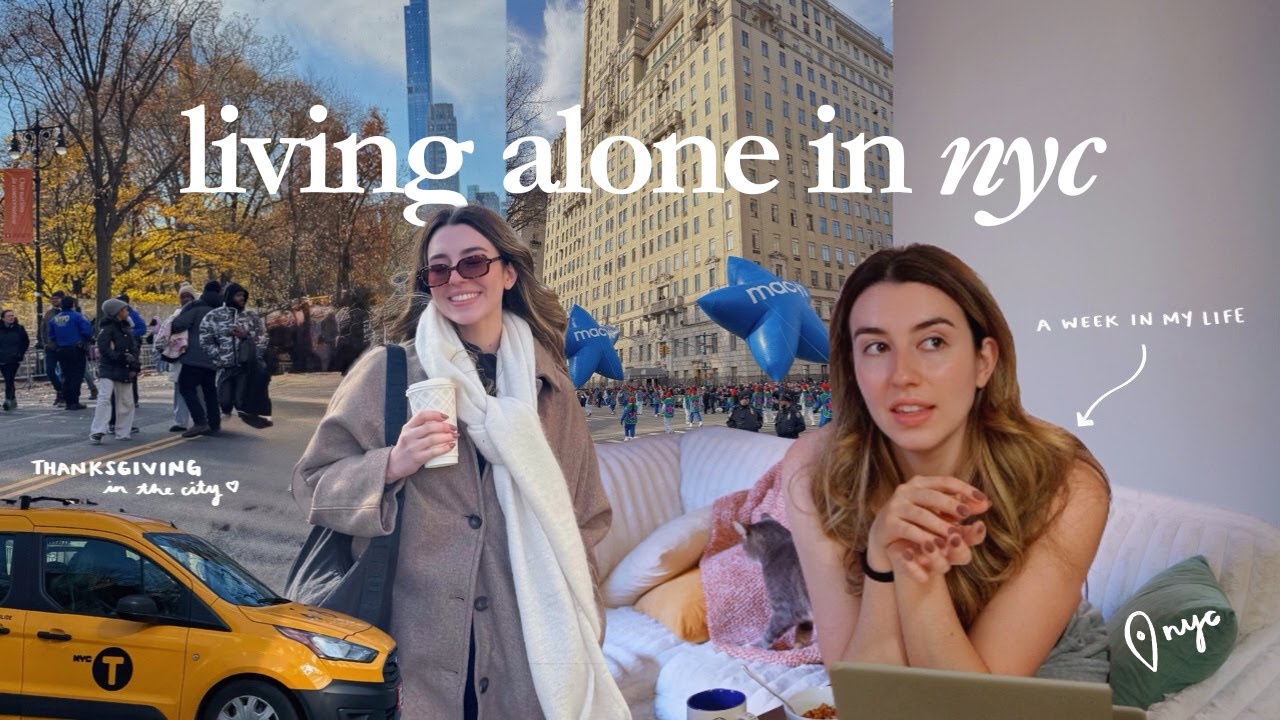 spending the holidays living alone in nyc *a week that felt like a ...