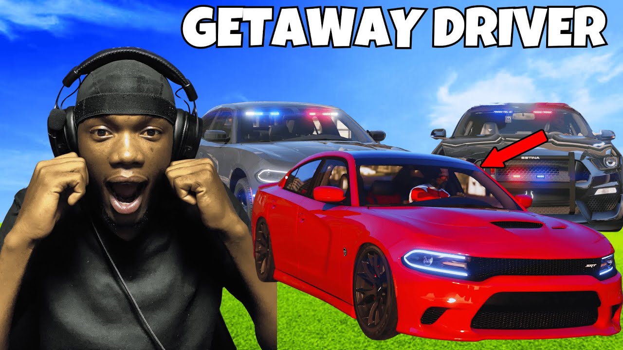 I Became A Getaway Driver In A Hellcat SRT on GTA 5 RP - YouTube
