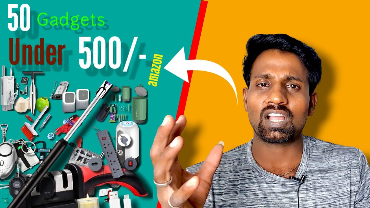 AMAZON 50 GADGETS under ₹500 for everyday use 😱 | New gadgets ...