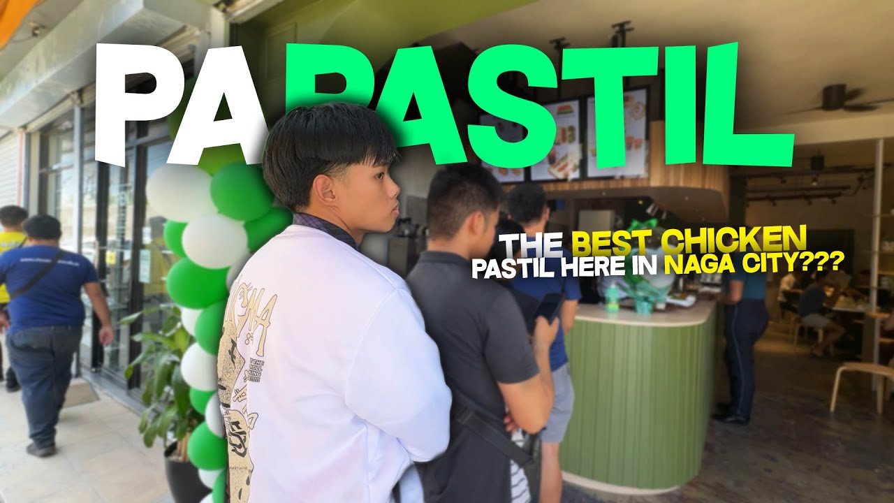 Trying the NEW CHICKEN PASTIL Here in Naga City - YouTube