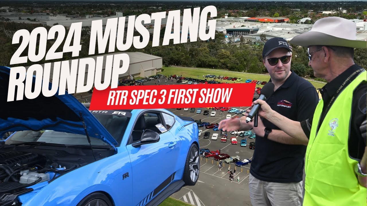 2024 Mustang Round Up Show and SUPERCHARGED 2024 MUSTANG!! - YouTube