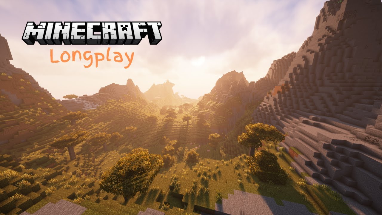 Gathering Building Materials | Minecraft Relaxing Longplay (No ...