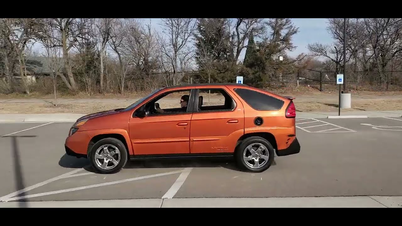 Pontiac Aztek Rally Laying Rubber / Scratch / Spinning Tires - YouTube