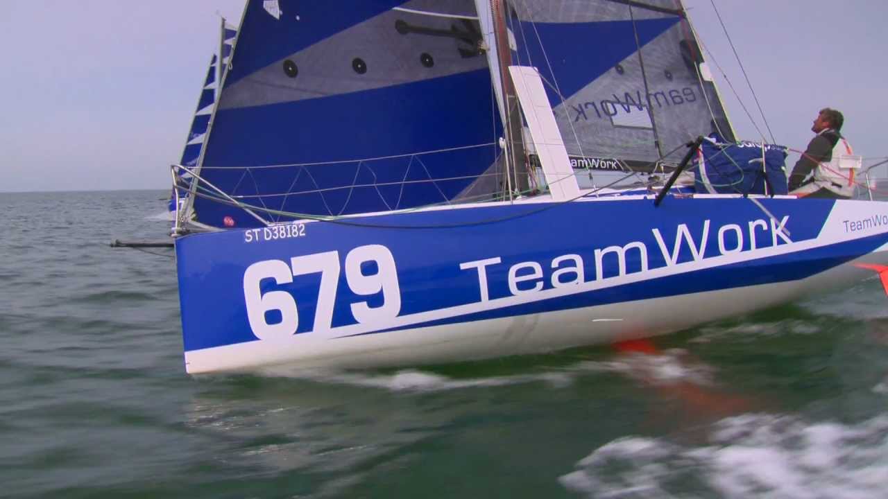 TeamWork sailing - 3 skippers / 3 boats / 1 team - YouTube