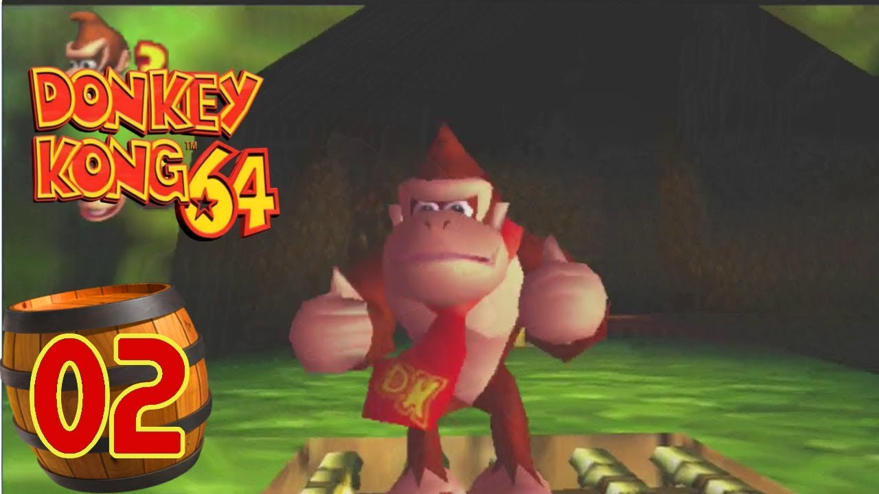 Donkey Kong 64 Part 2 Jungle Japes - YouTube