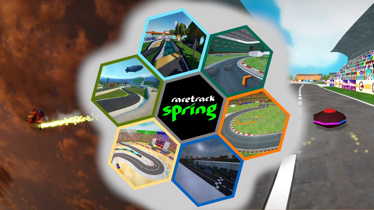 Racetrack Spring - My best speedrun times - SuperTuxKart 1.4 - YouTube