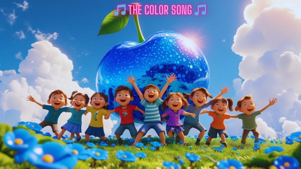 Học tiếng anh qua bài hát 🎵 The Color Song 🎵-🎵 Bài Hát Về Màu Sắc 🎵# ...