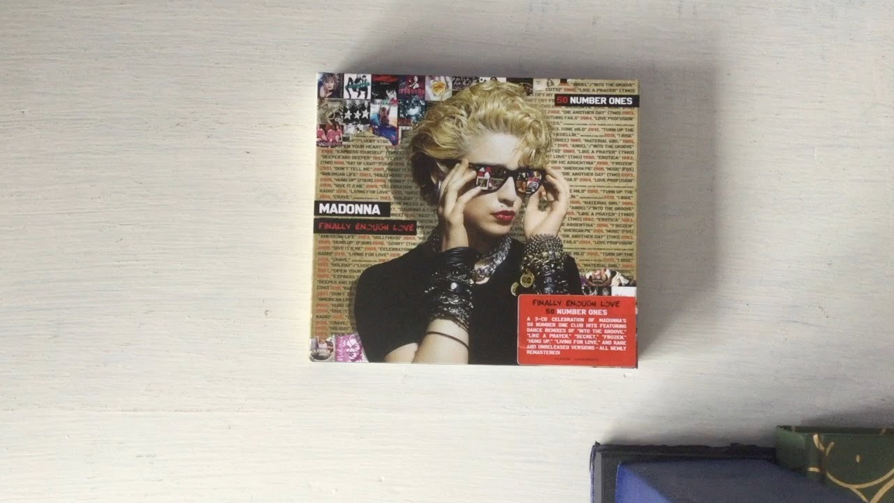 Madonna - Finally Enough Love: 50 Number Ones (3CD Unboxing) - YouTube