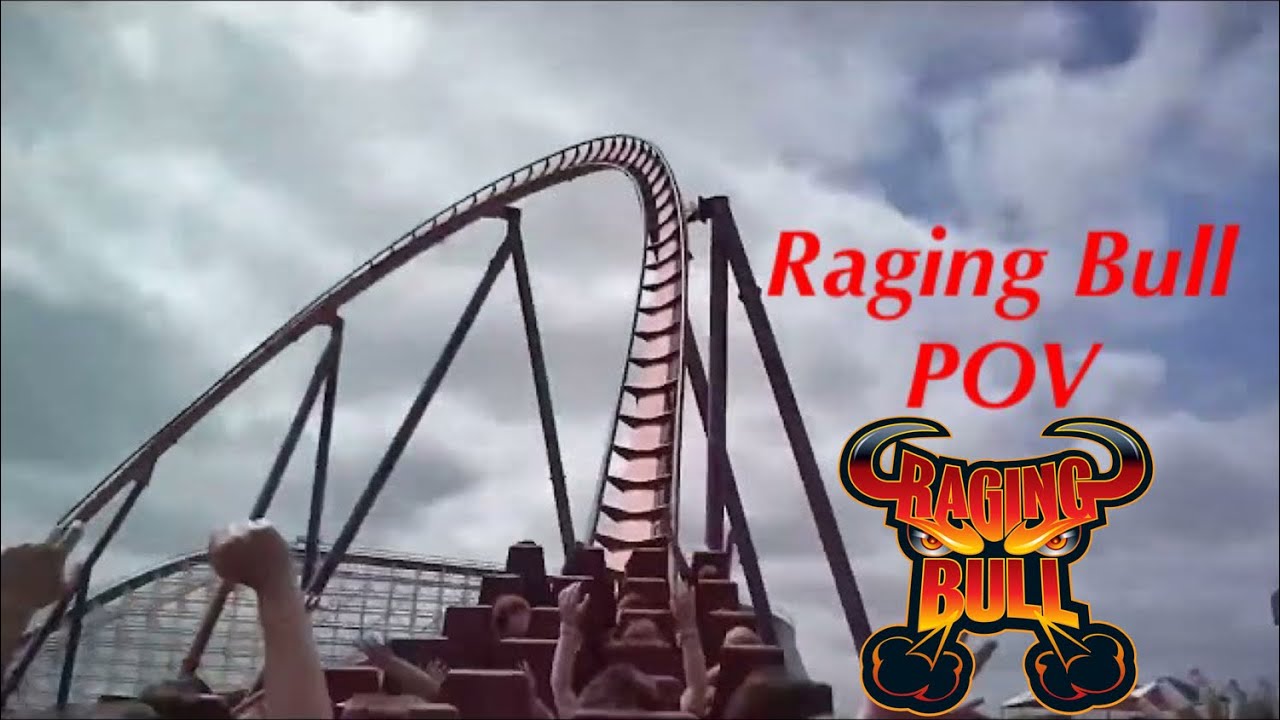 Raging Bull At Six Flags Great America POV - YouTube