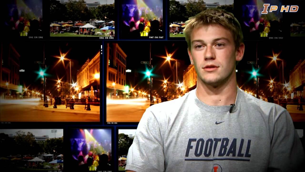 Illinois Football One on One with Derek Dimke - YouTube