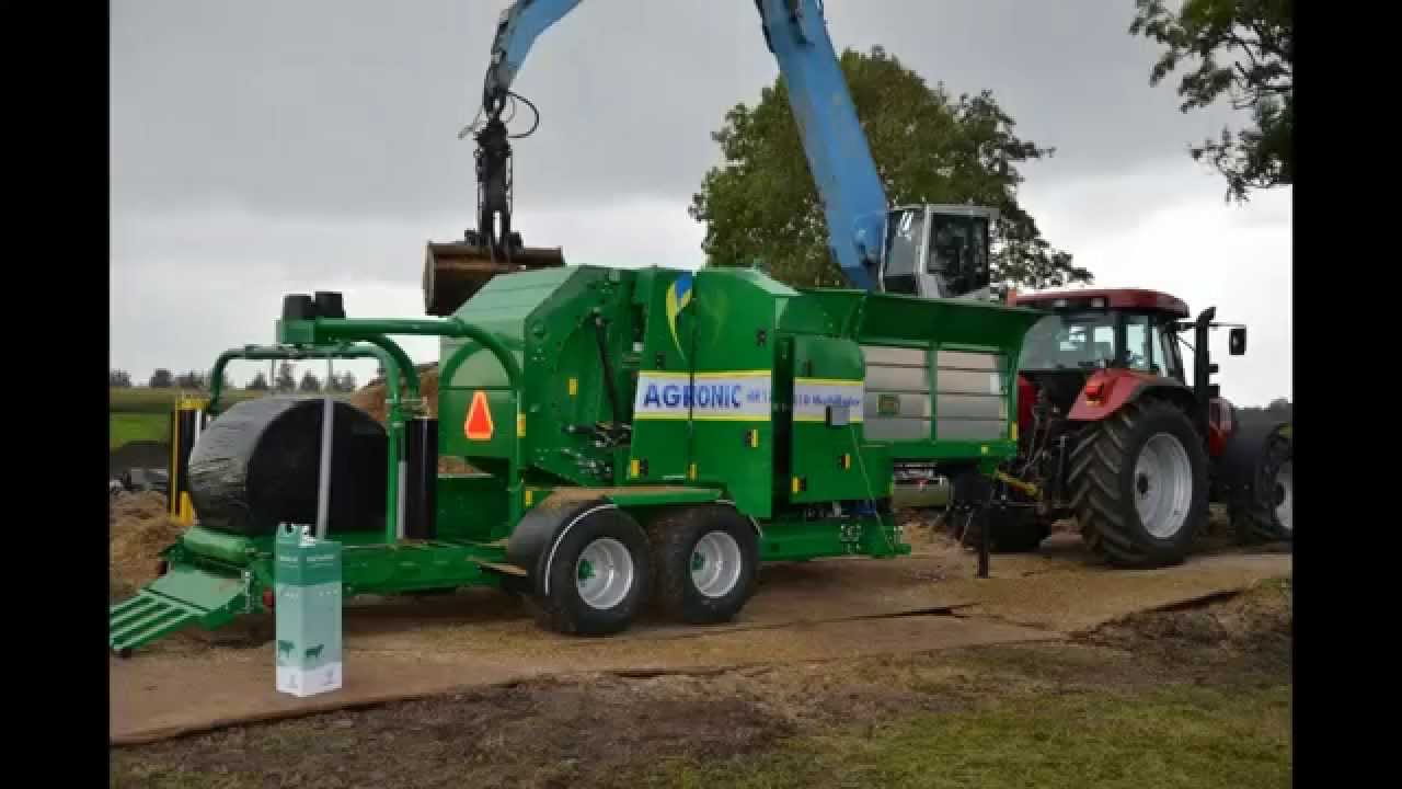 AGRONIC MR 1210 MultiBaler - YouTube