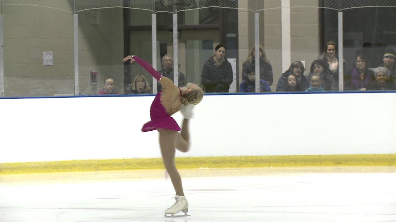 Kayla Smart - Pre Novice Short 2014 Skate Canada Challenge - YouTube