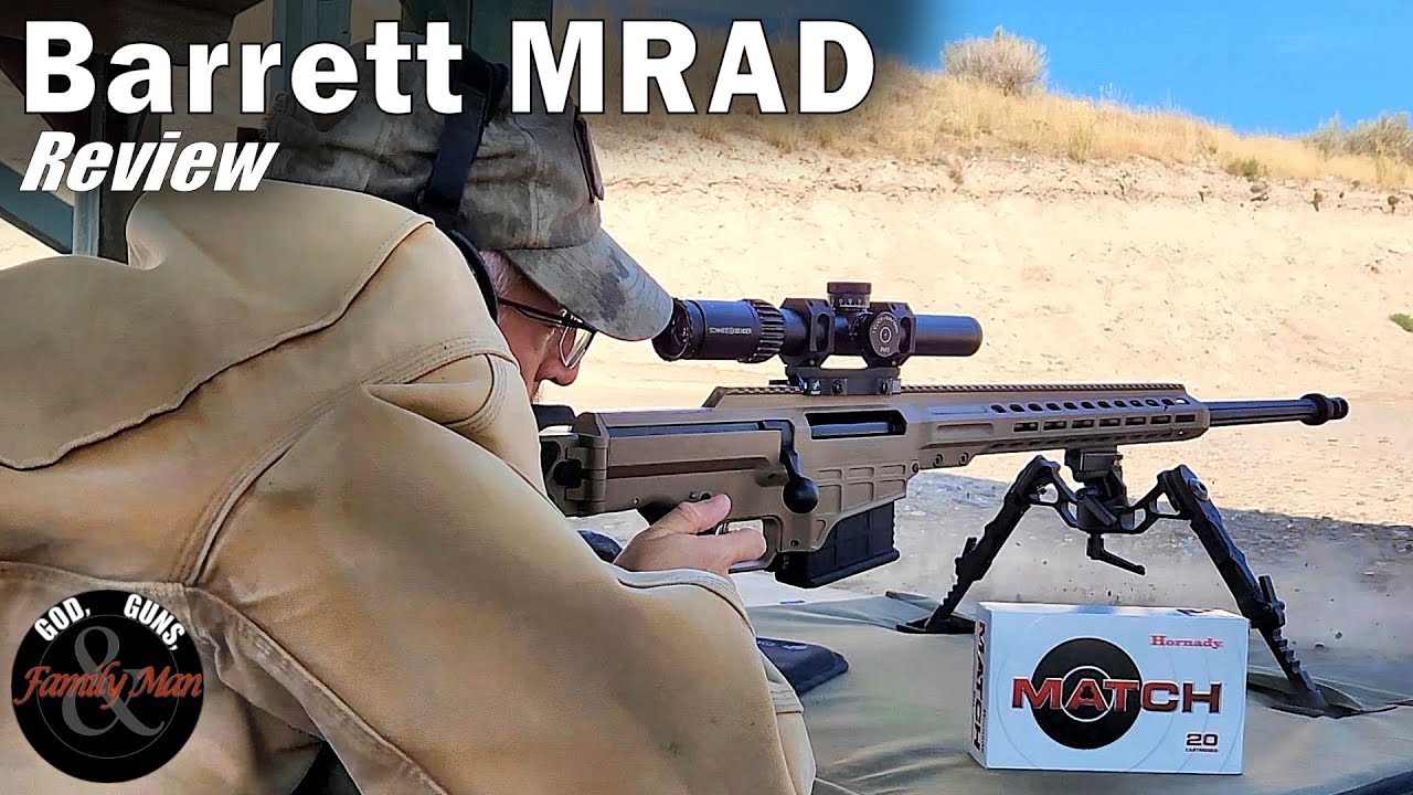 The Barrett MRAD: First Shots and First Impressions Review - YouTube