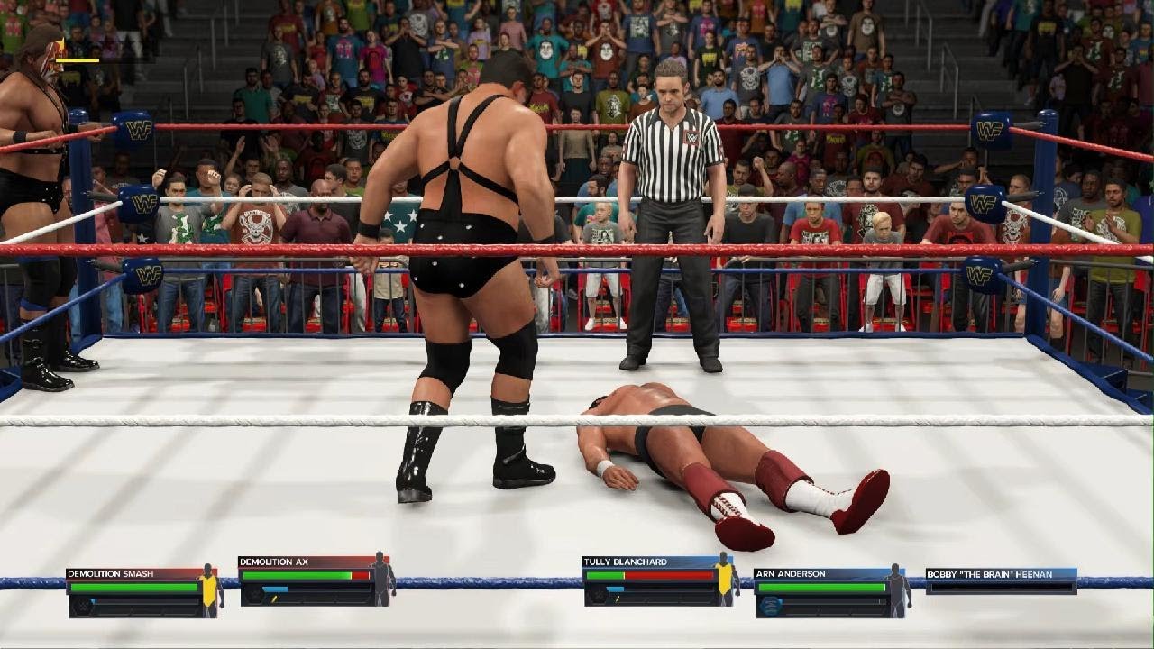 WWE 2K23_UK Rampage 89 WWF Tag Team Champions Brain Busters vs ...