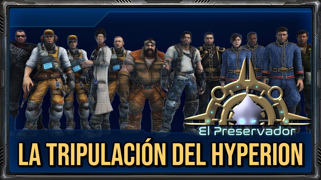 ¿Quiénes son los tripulantes del Hyperion? - Lore de Starcraft - YouTube