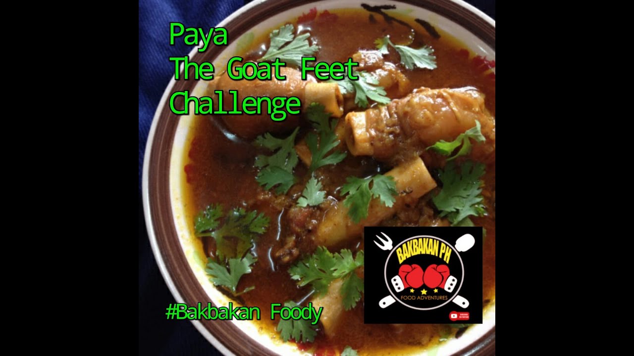 "Paya" Pakistan Goat Feet Stew Foody Challenge - YouTube
