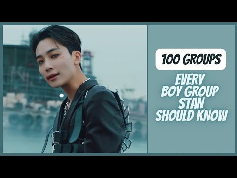100 GROUPS EVERY BOY GROUP STAN SHOULD KNOW - YouTube