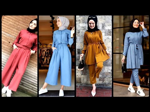 Muslim Modest Wears/Latest Skirt &Top Collection/Abaya Dresses/ Stylish Dresses/Hijab #fahion worm