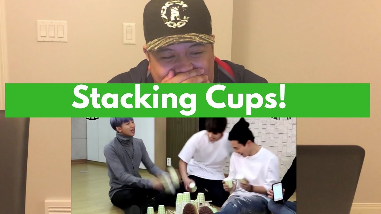 [Kpop] BTS(방탄소년단) Lucky Draw - EP 5 Cup stacking REACTION!!! - YouTube