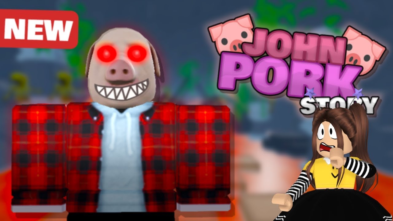 John Pork às 3 da manhã! | Roblox: John Pork Story - YouTube