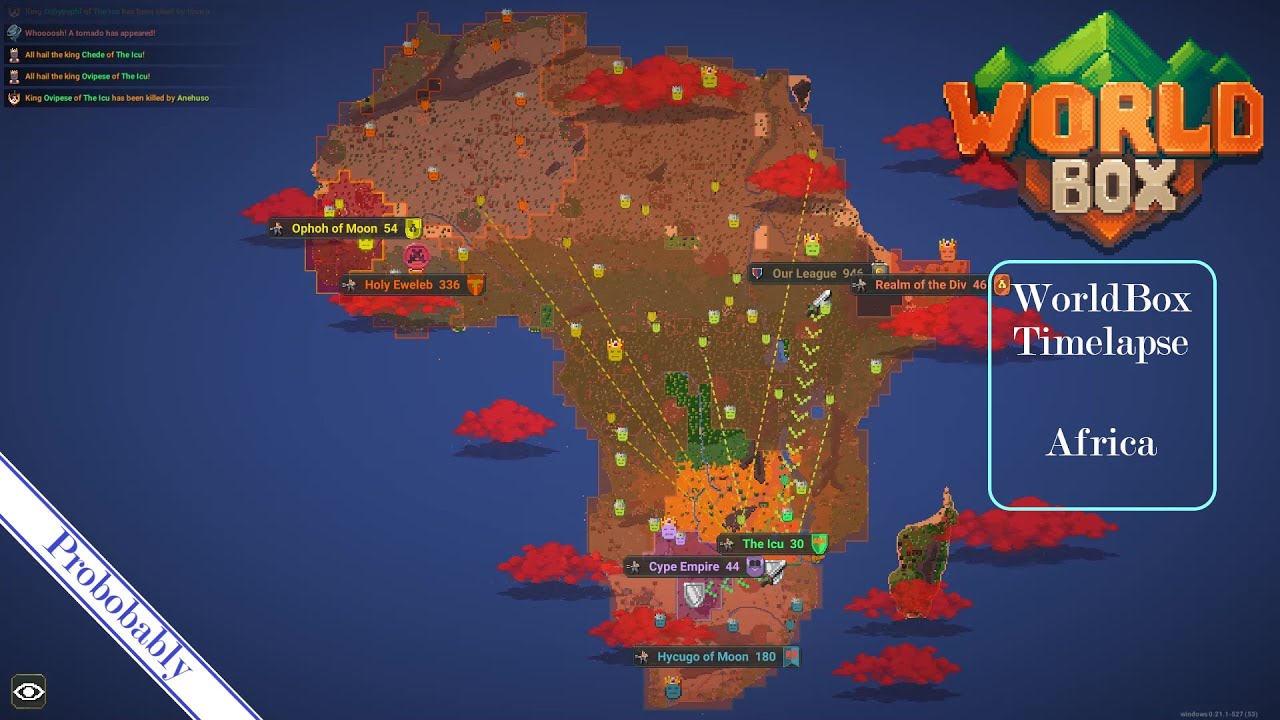 WorldBox Timelapse | Africa - YouTube