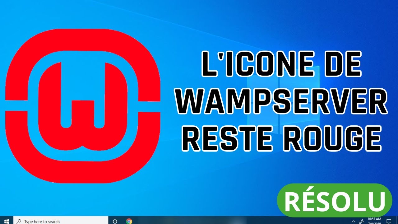 L'icone de Wampserver reste rouge [Résolu] - YouTube