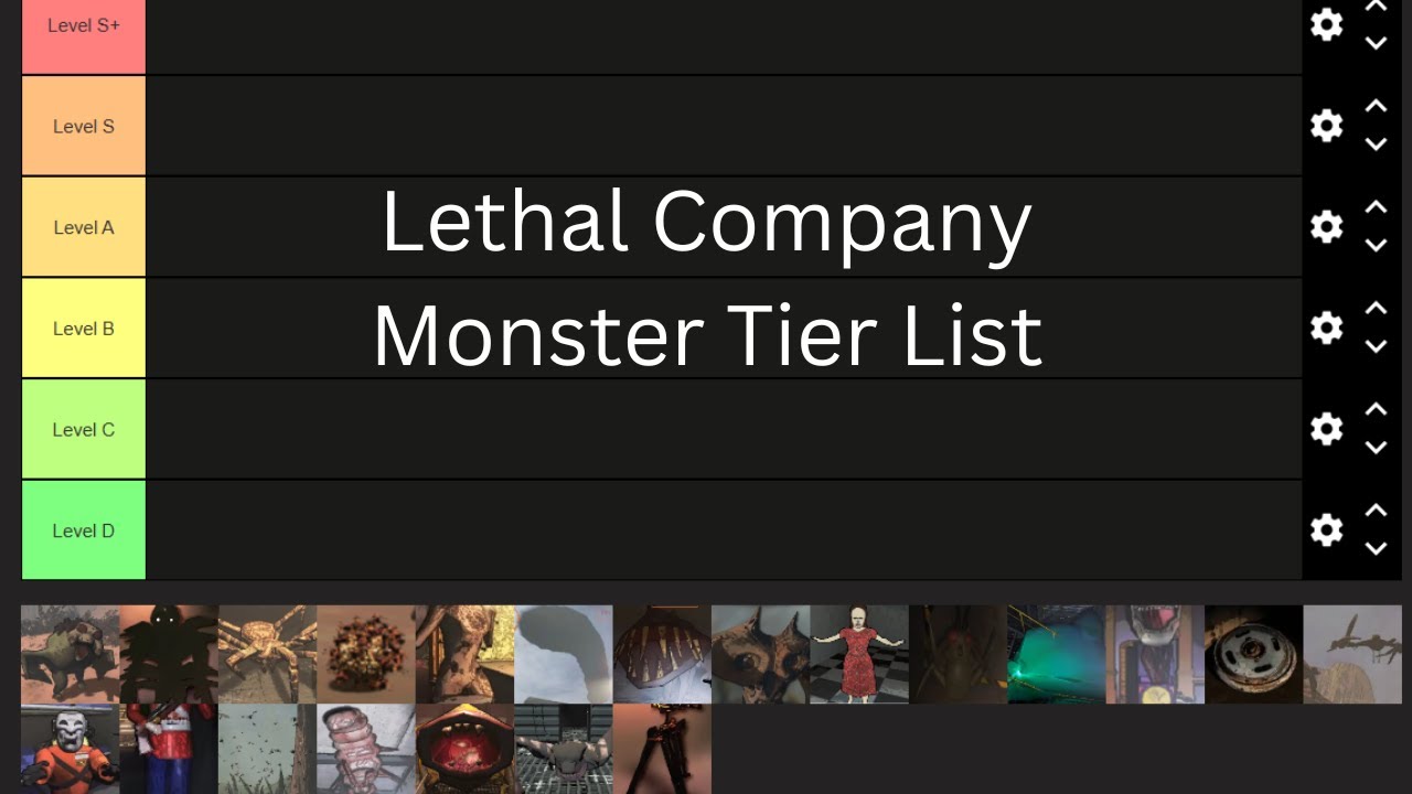 Lethal Company Monster Tier List - YouTube