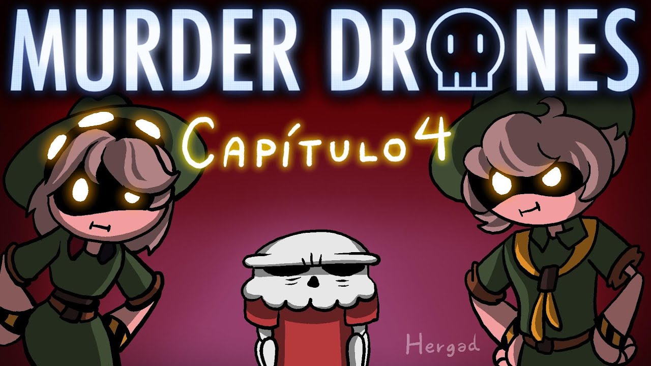 🤖 MURDER DRONES Capitulo 4 🤖 O algo así 🔴 Resumen y Opinión 💀 Hergad ...