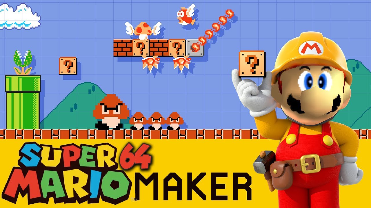 Super Mario 64 Maker (SM64 ROMHACK) w/ DPadGamer - YouTube