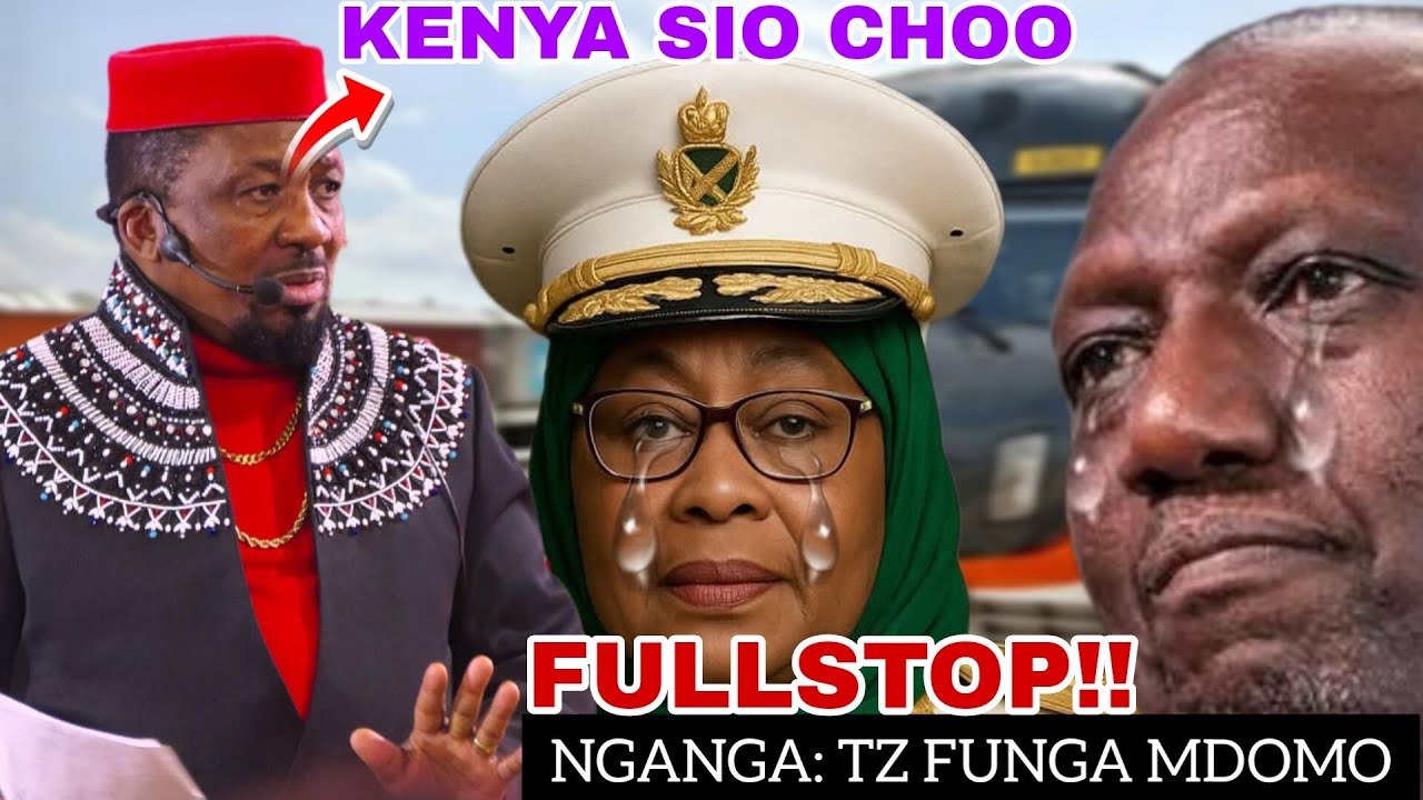 NGANGA WARN TANZANIA: "SAMIA REGRET ATTACKING KENYA" - MAMA FUNGA MDOMO ...